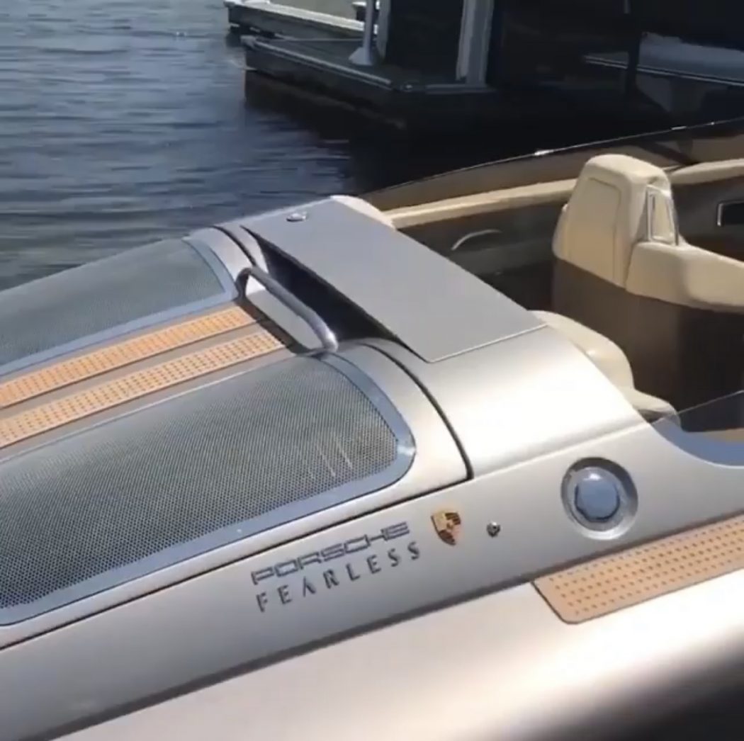 A Look At The 'FEARLESS' Porsche Speedboat