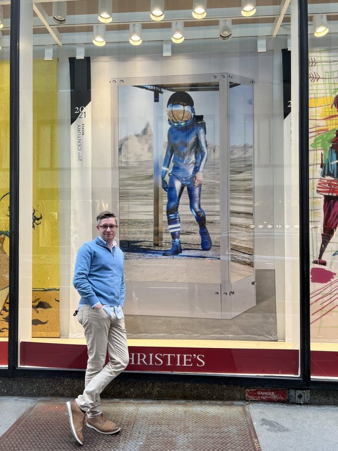 Beeple Is Back At Christies Auction House For His First Physical ...