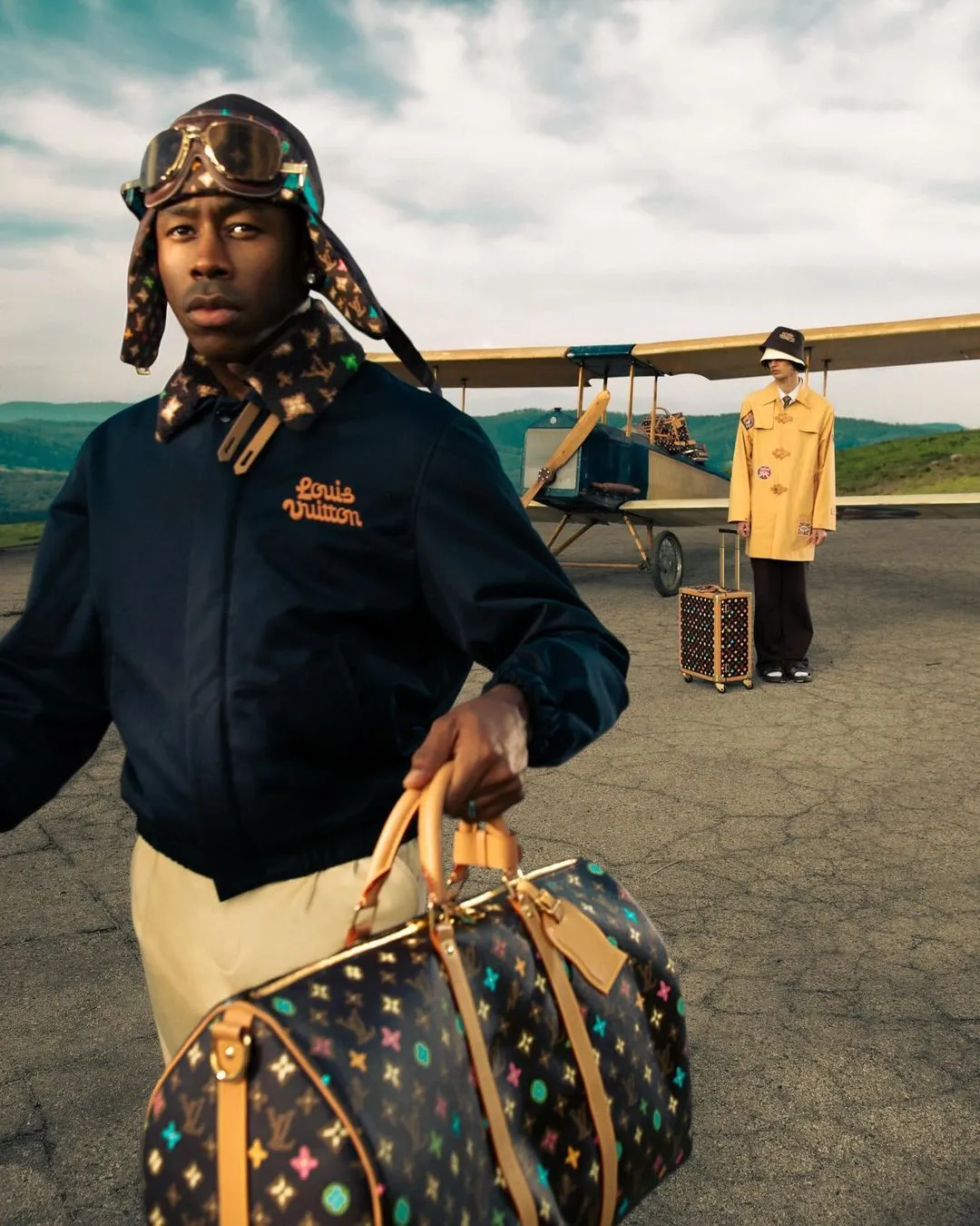 Pharrell Williams and Tyler, the Creator Soar with Louis Vuitton ...