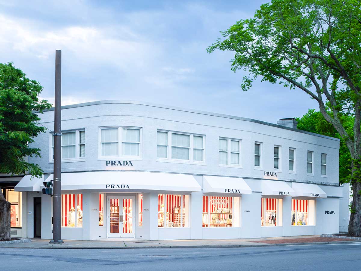 Prada Reopens East Hampton Store with Vibrant Red Theme and Summer 2024 ...